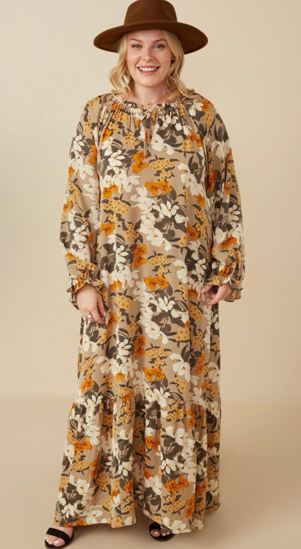 Fall Floral Dress - 2XL – The Valley Collective